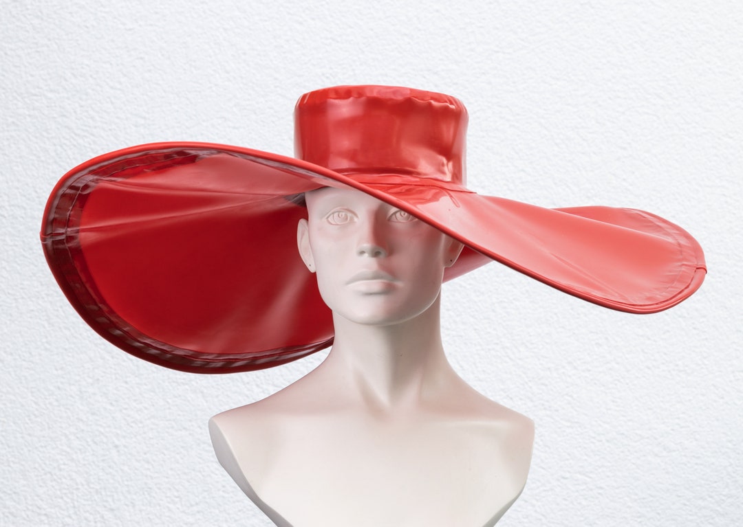 Latex Summer Hat Latex Accessories - Etsy