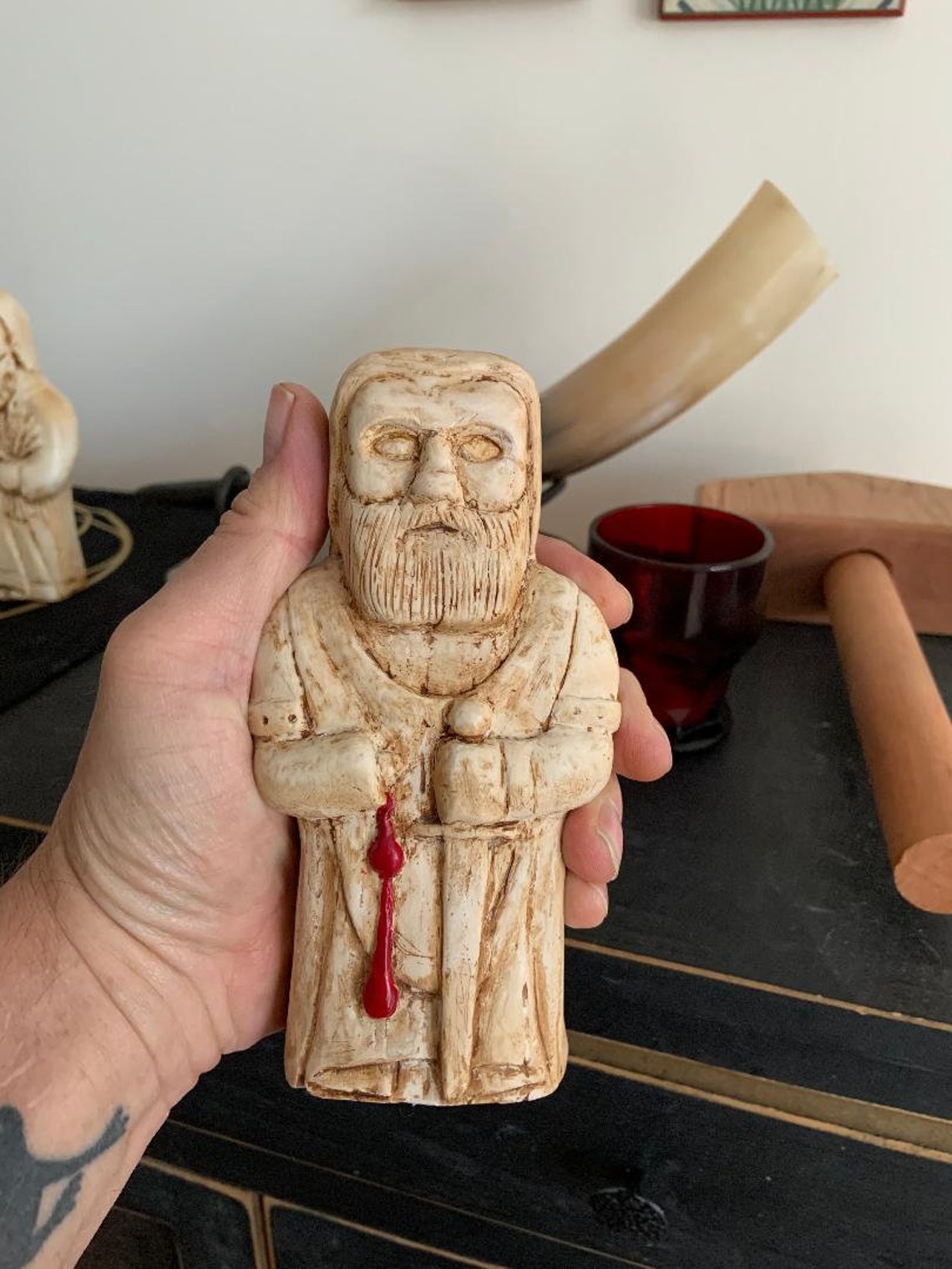 Tyr Statue, Figurine, Norse God, Asatru, Altar, Heathen, Viking - Etsy