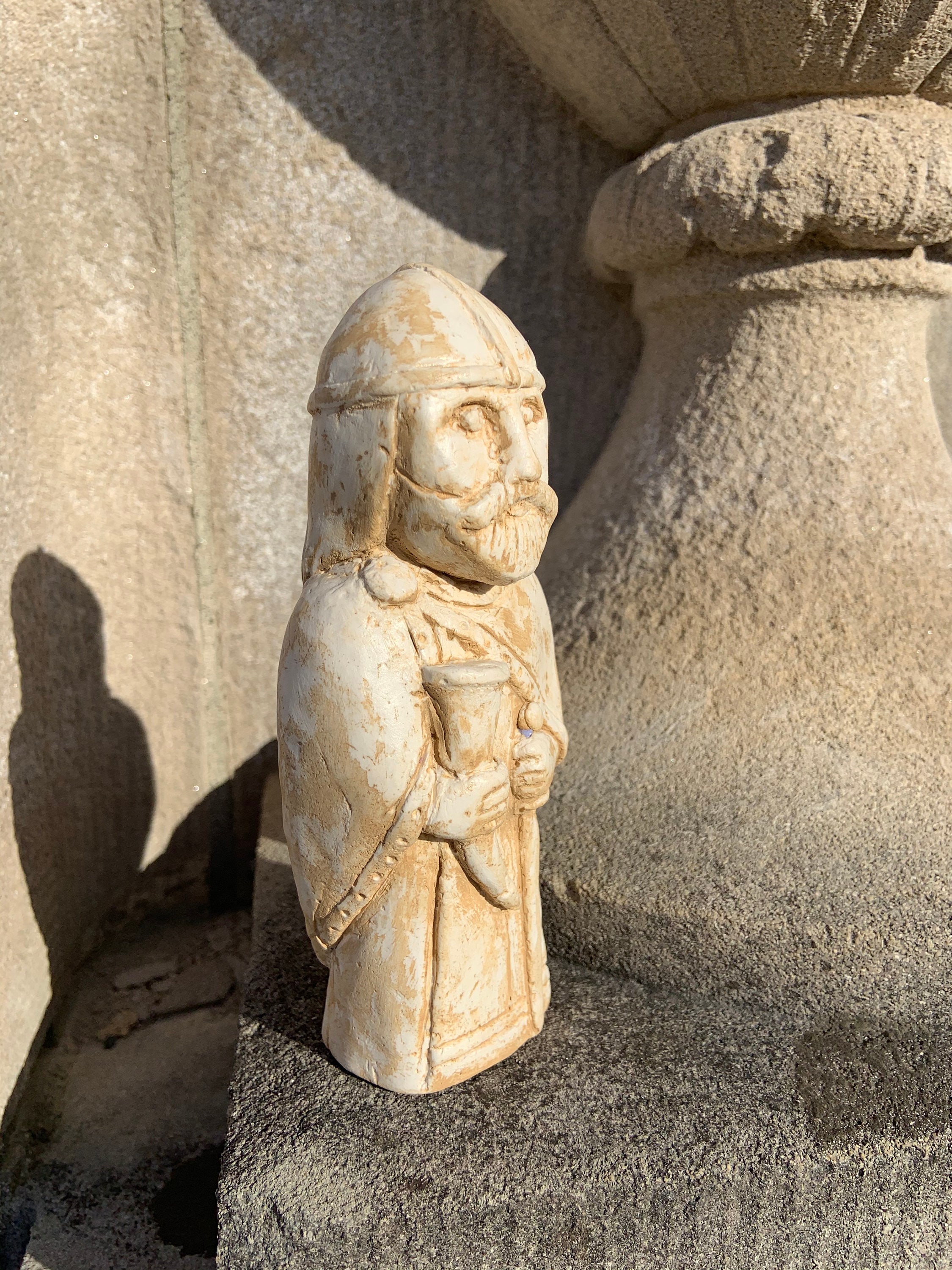 Heimdall Statue Heimdallr Figurine Norse God Altar - Etsy UK