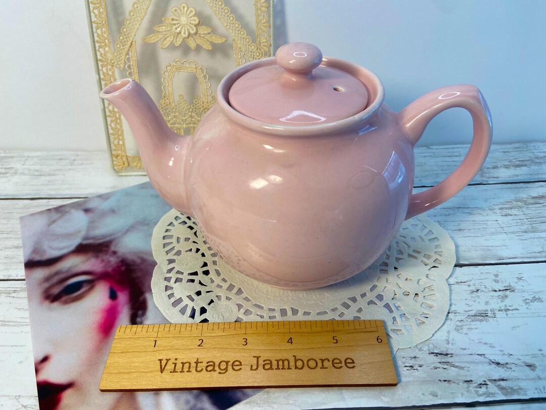 Pretty in Pink Vintage Sadler Teapot | England - Etsy