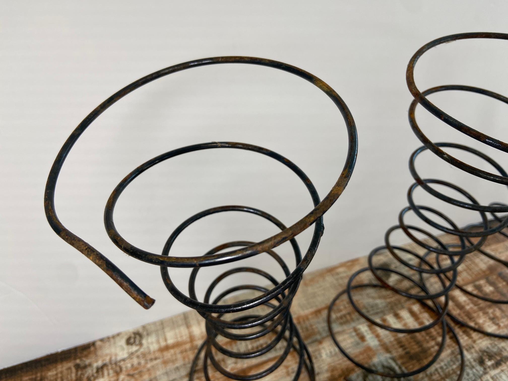 Vintage Rustic Metal Bed Springs - Set of 3 - Etsy