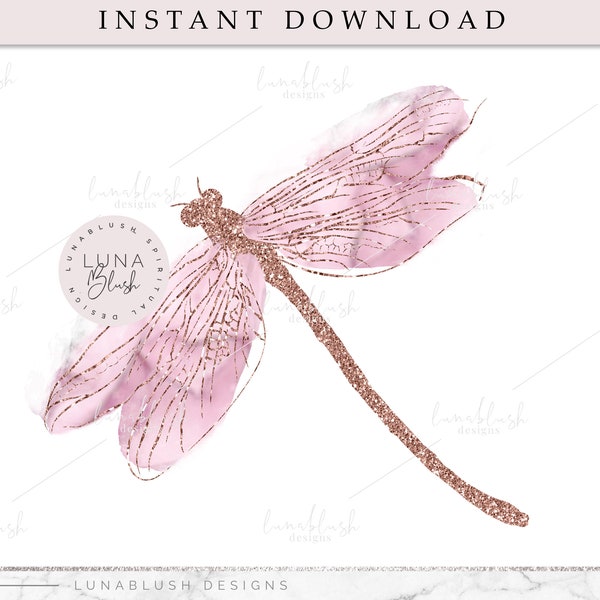 Gold Dragonfly Print - Etsy