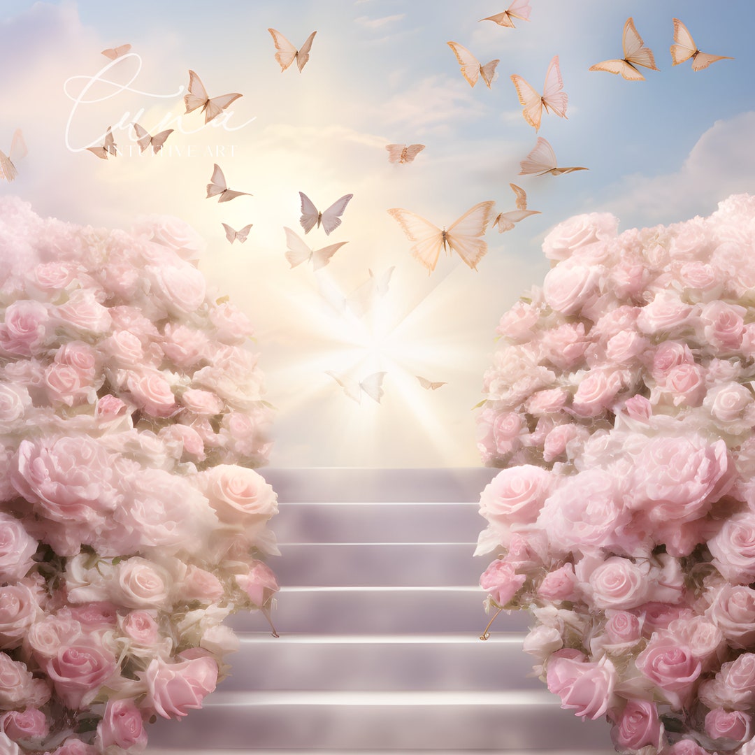 In Loving Memory Delicate Roses Bouquet PNG, Memorial Background ...