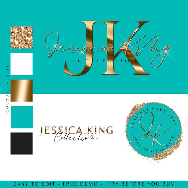 Turquoise Branding Kits - Etsy