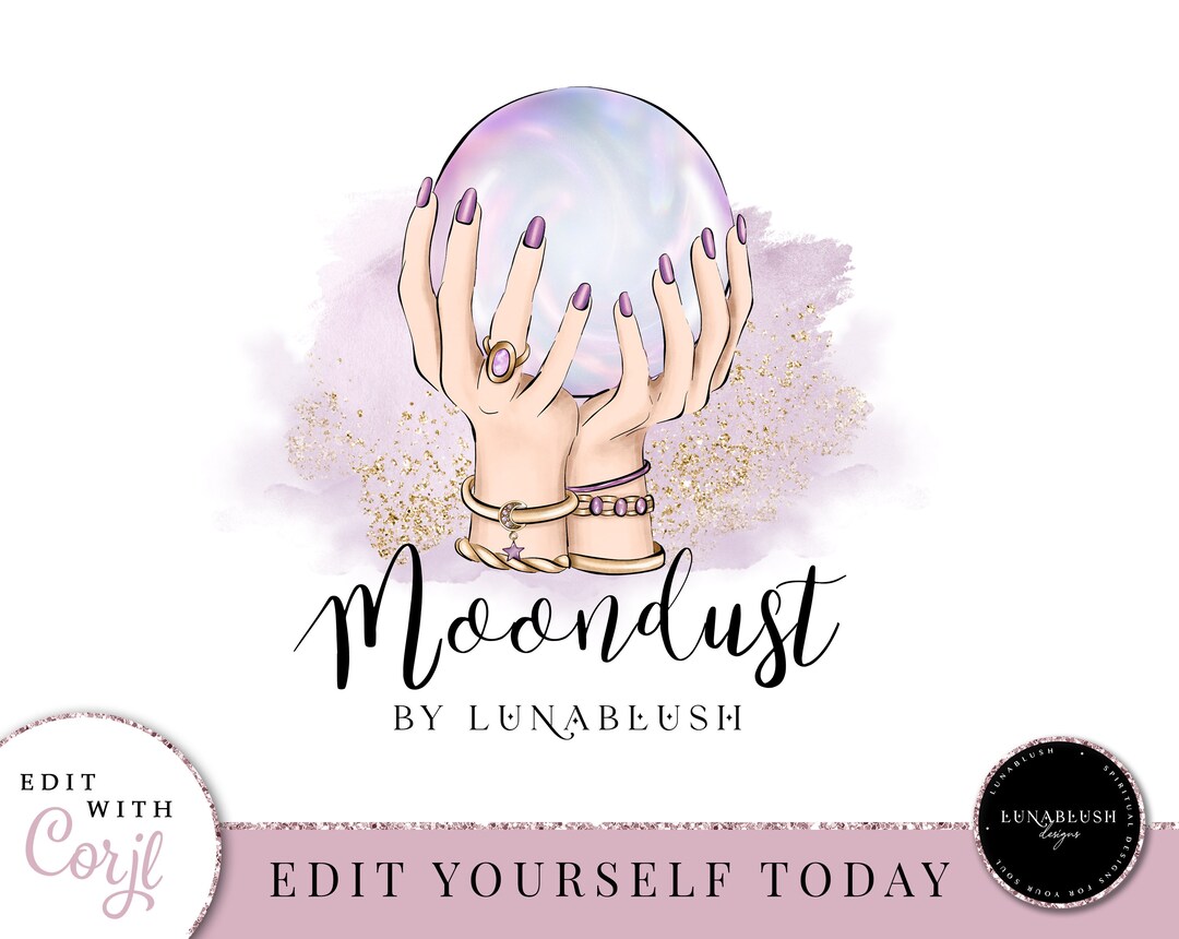 Psychic Reading, Crystal Ball Readings, Crystal Sphere, Crystals Logo ...