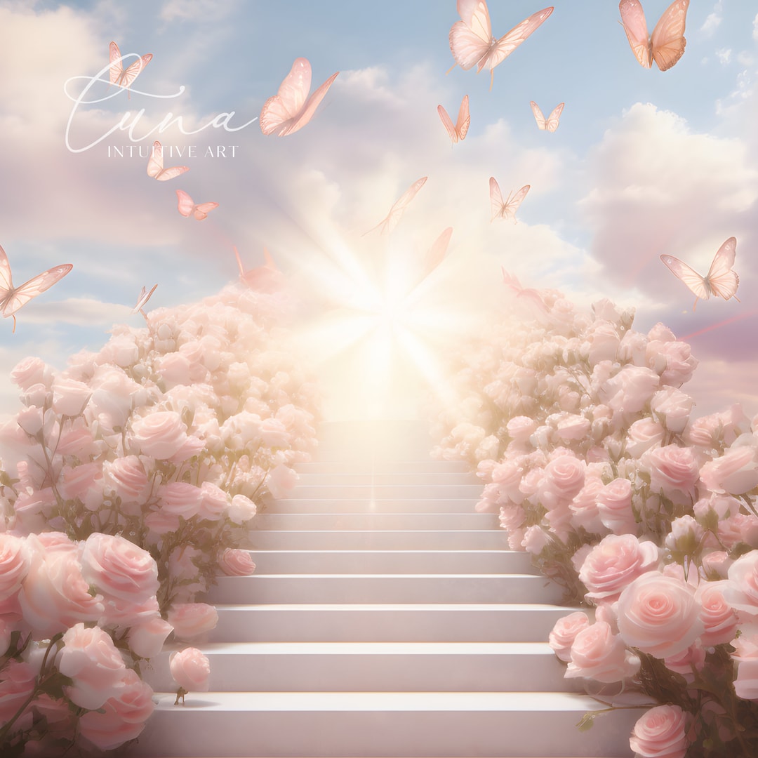 In Loving Memory & Flying Butterflies PNG, Memorial Background EDITABLE ...