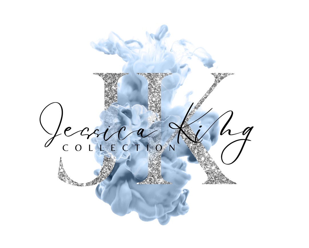 SOFT BLUE Logo, Perfection Beauty Logo, Signature Logo, Makeup Artist ...