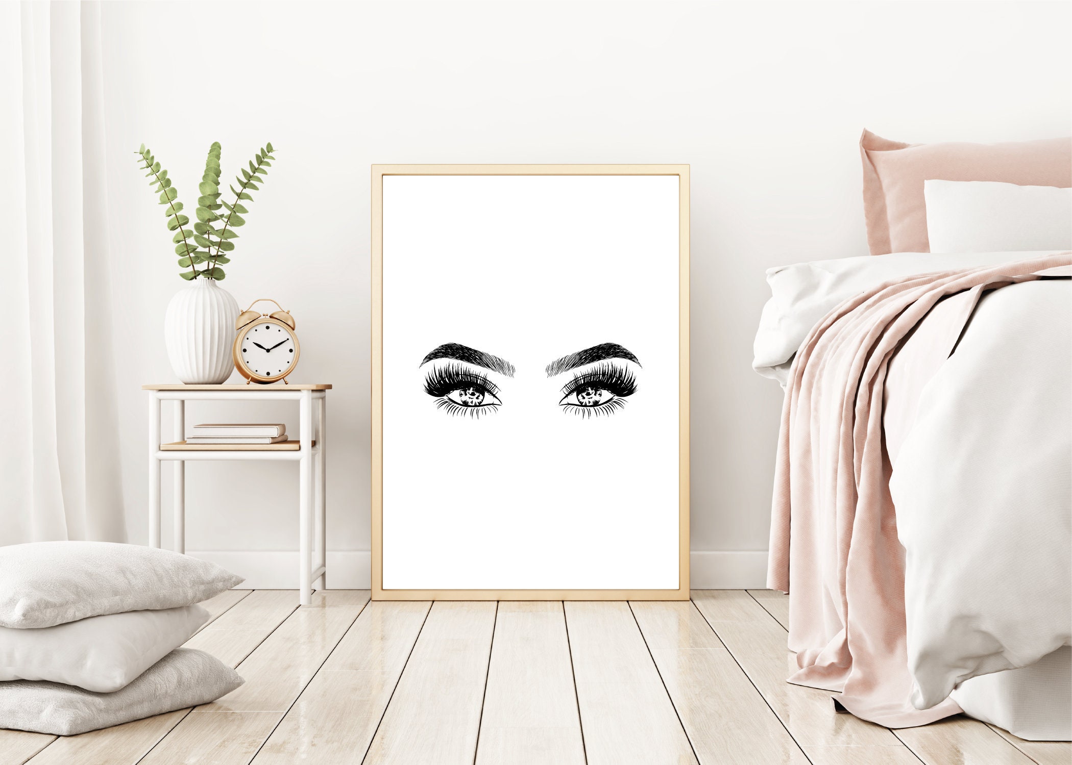 Lash Brow Art Beauty Salon A4 A3 Poster Print unframed - Etsy UK