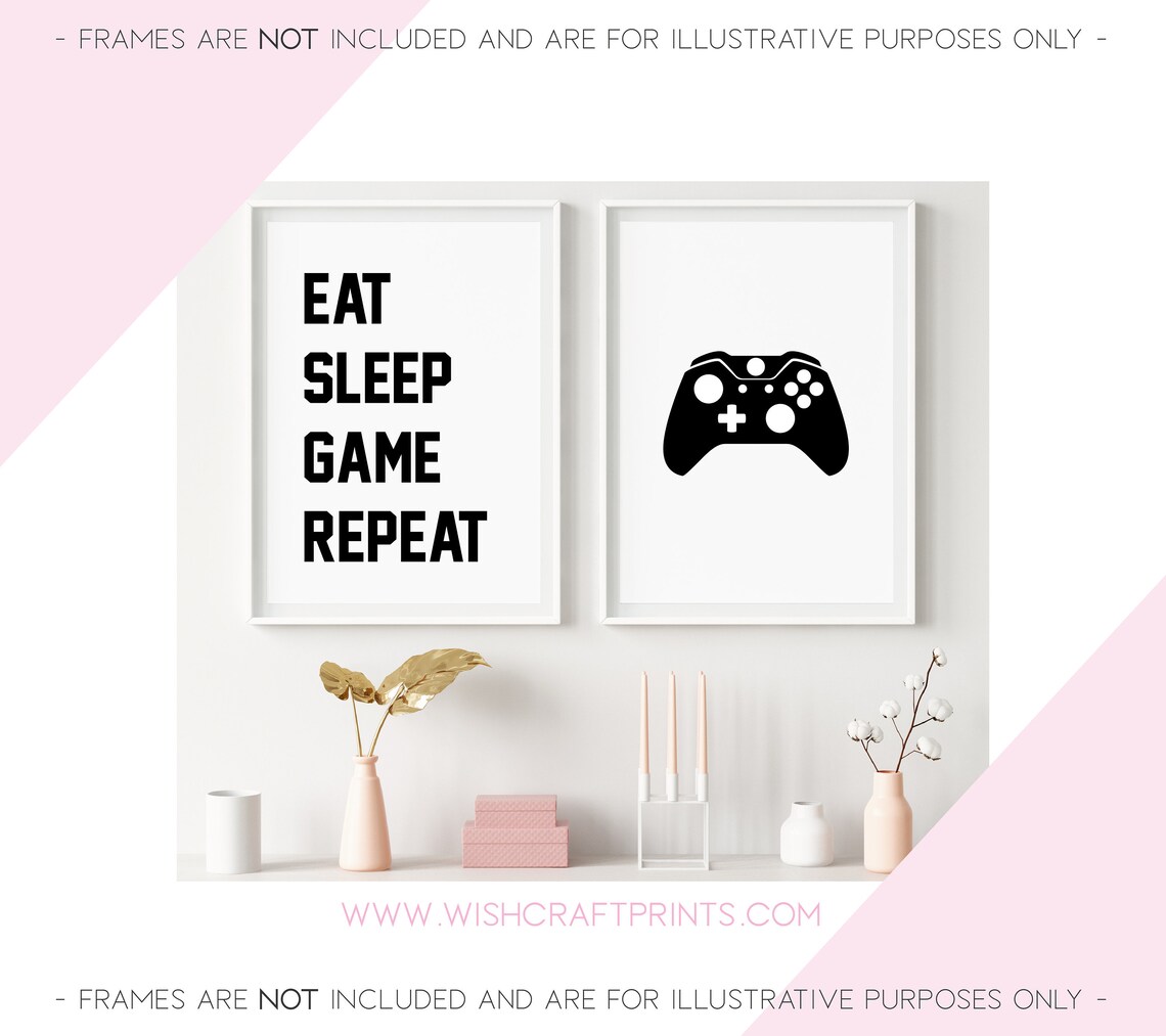 Set of 2 Gaming Xbox A4 A3 Wall Art Poster Prints unframed - Etsy UK