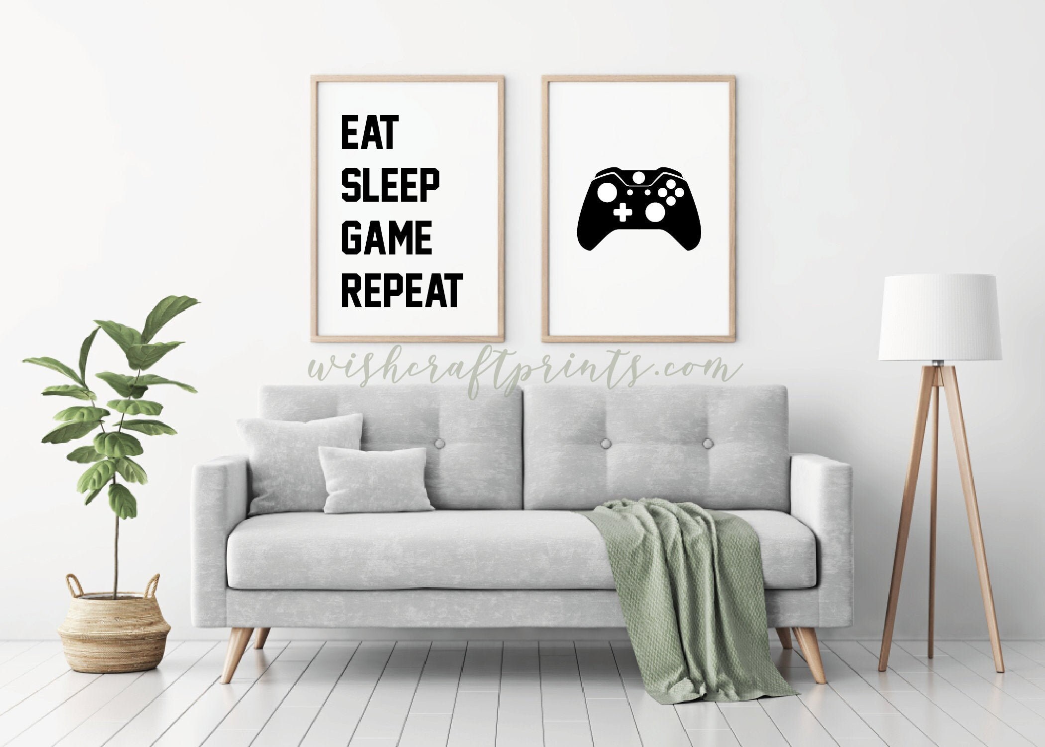 Set of 2 Gaming Xbox A4 A3 Wall Art Poster Prints Unframed | Etsy
