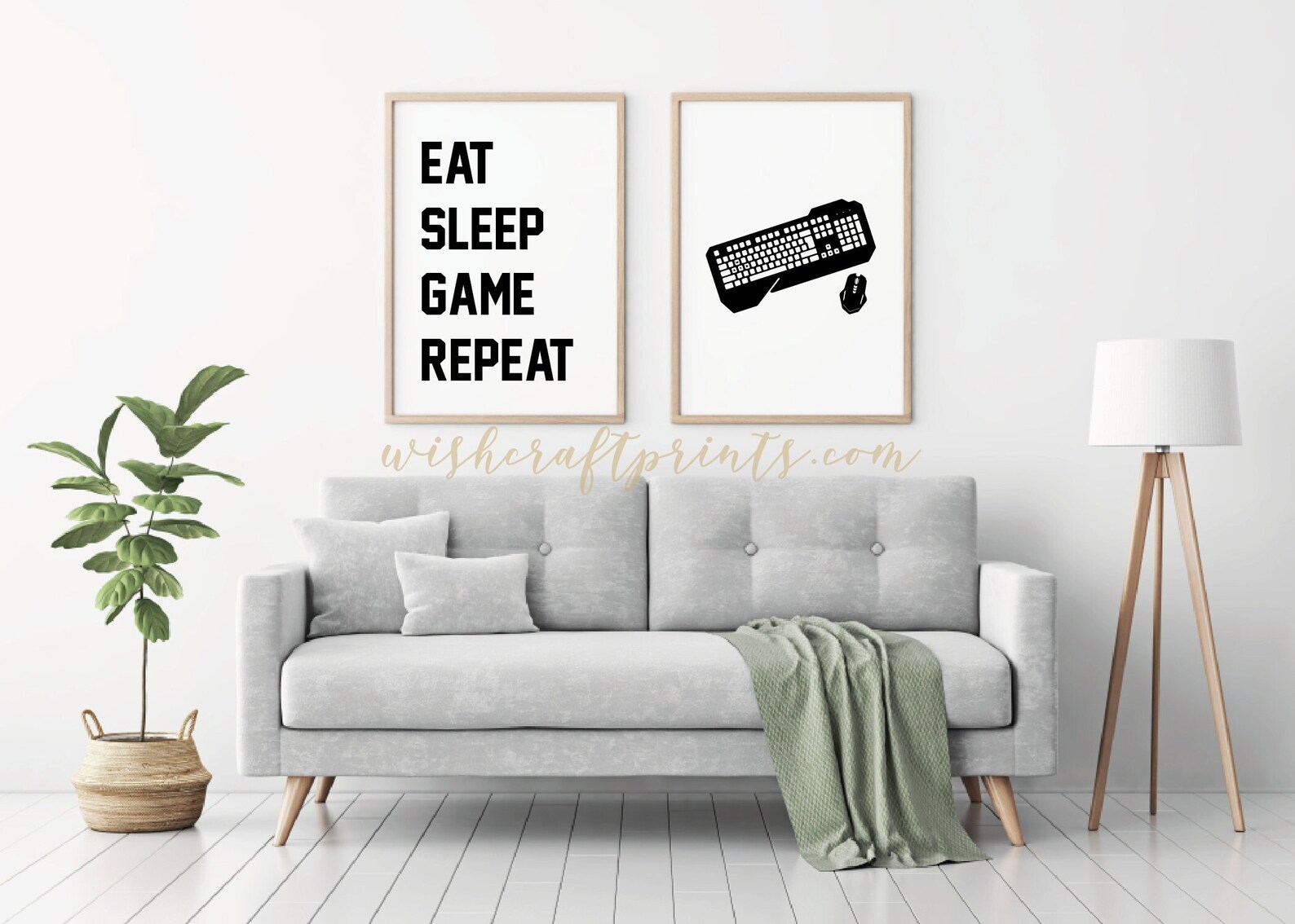 Set of 2 PC Gamer Gaming Room Poster Prints unframed - Etsy UK