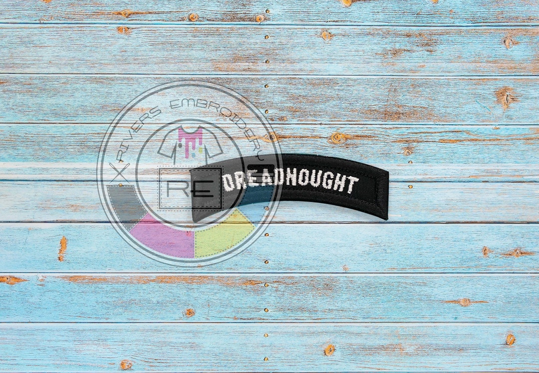 1X3 Inch Custom Designed Tab Patch - Embroidered: Your Choice of Sew on ...