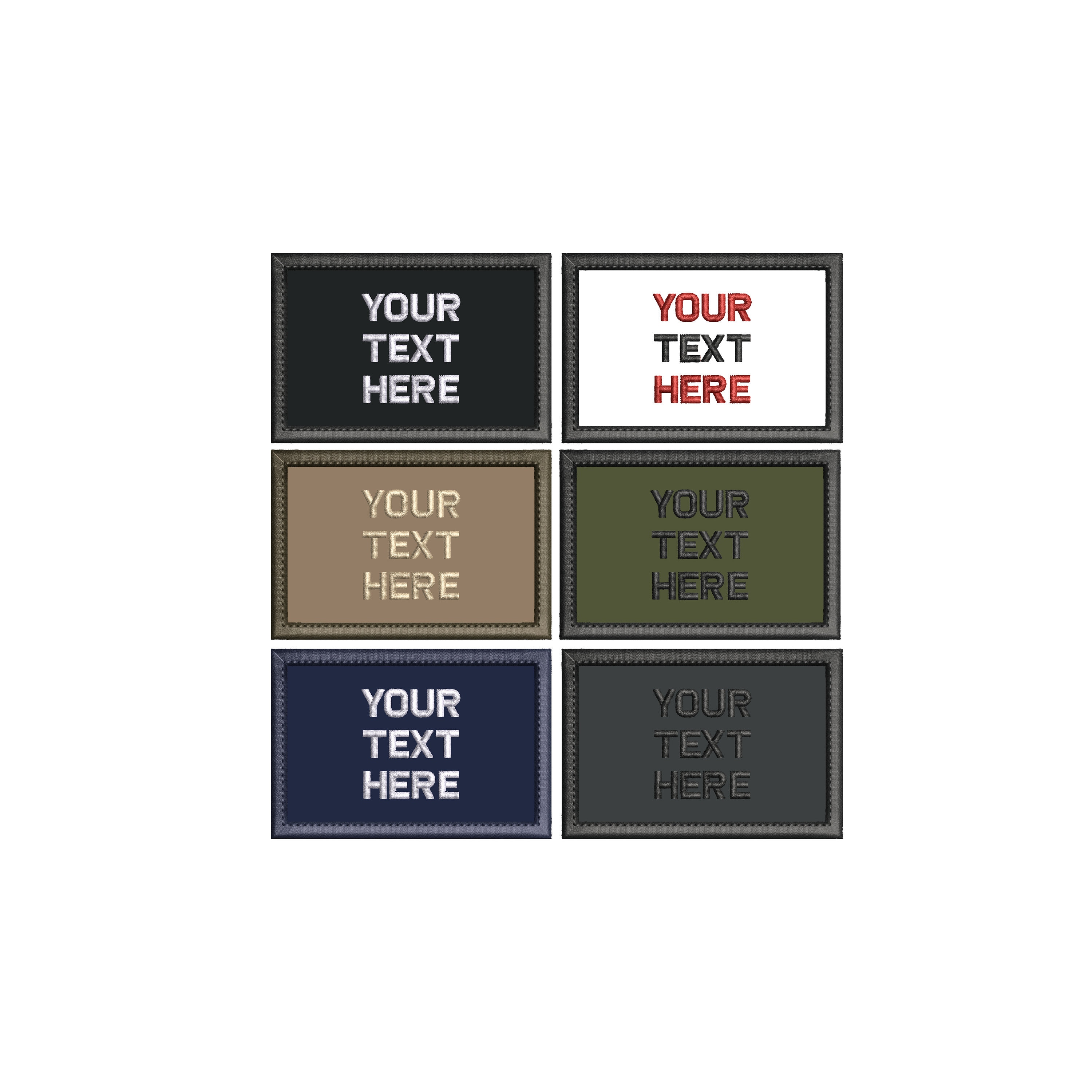 100% Fully Embroidered 2X3 Inch Custom Designed Patch - Etsy