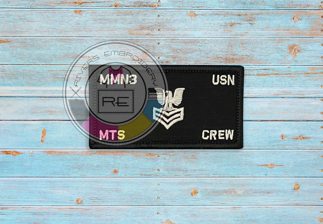 Black Embroidered Plate Carrier Flak Patch- 2.25" X 4" -comes With a ...
