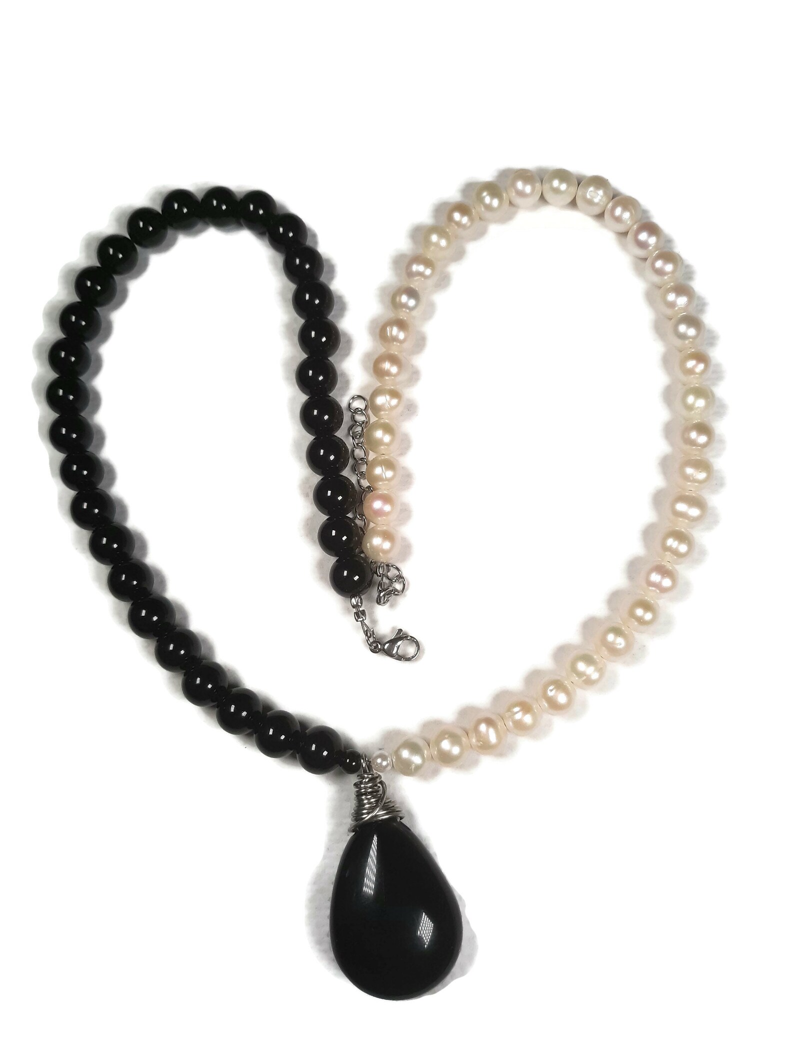 Genuine Onyx Pendant Necklaces, Choice of Three Styles, All 340 ...