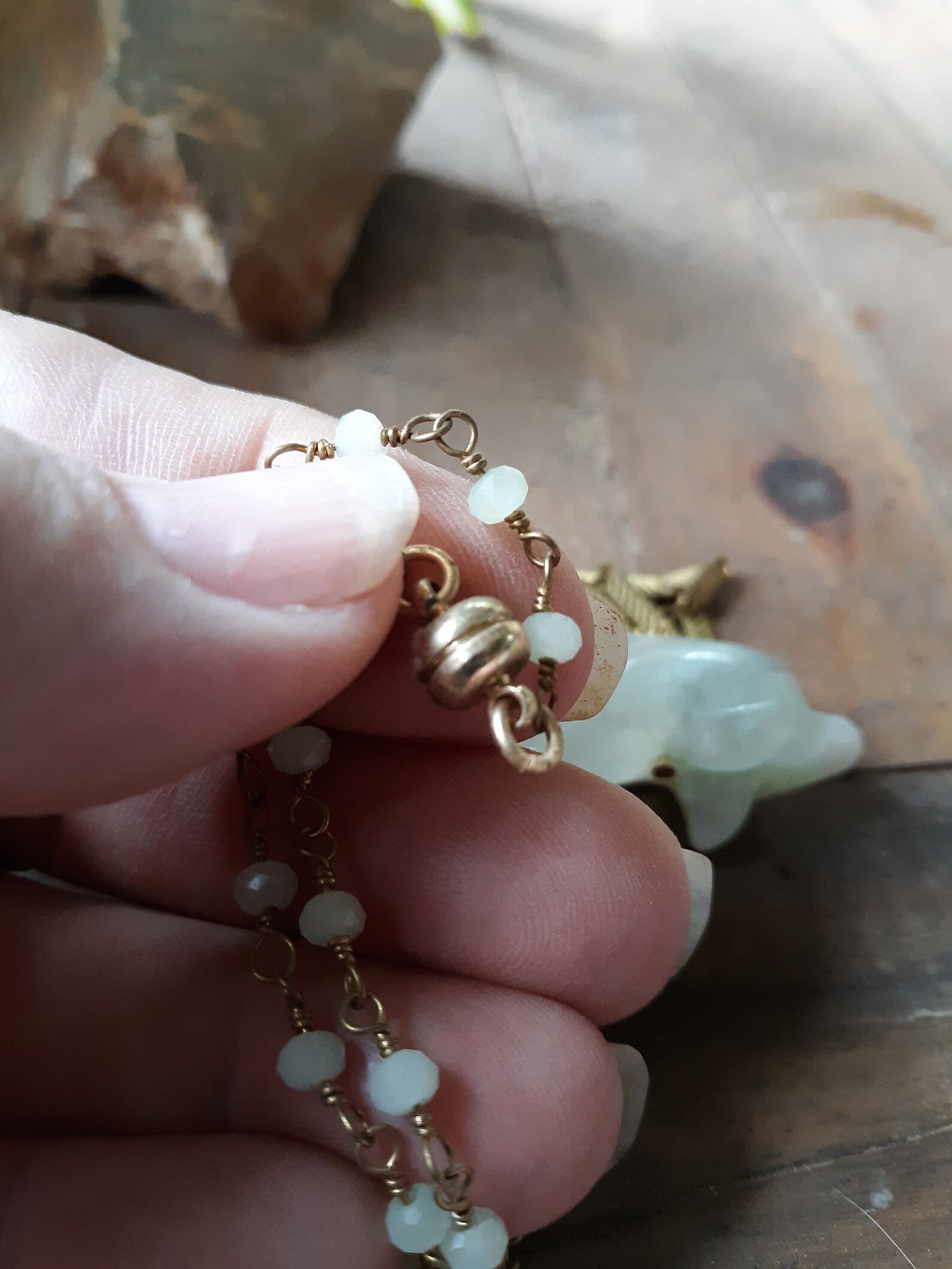 Beach Inspired New Jade Dolphin Pendant Necklace With Jade - Etsy