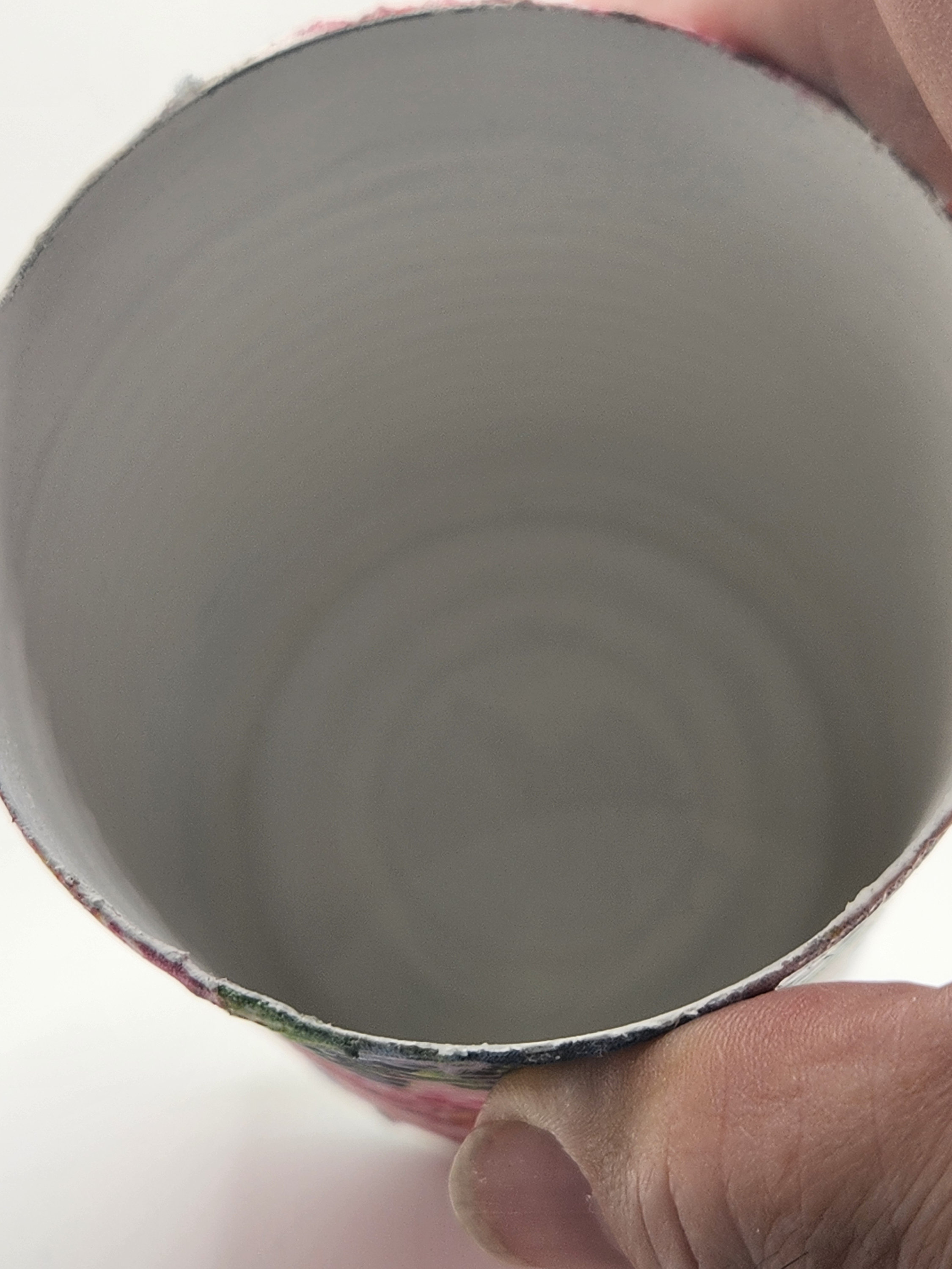 Hand Painted Altered Tin Cans, Acrylic Paint With Protective Sealant ...