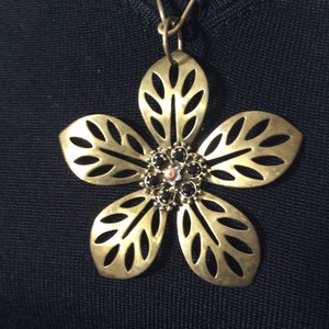 Cold Connection Necklace With a Vintage Earring With a Handmade Chain ...