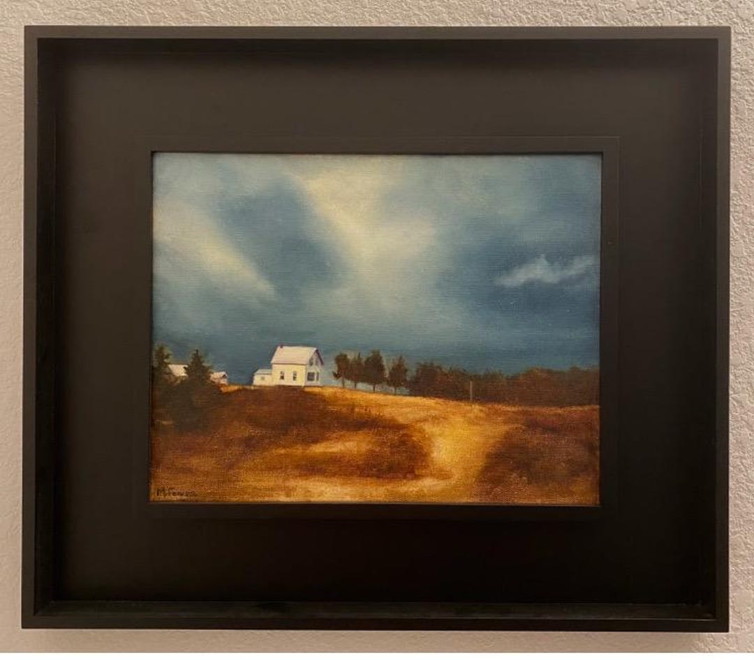 Weathering the Storm- an Original 11x14 Oil Painting on Stretched ...