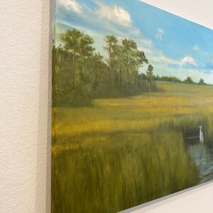 The Wonder of the Marsh Choose Your Frame 24x36 Original Oil Painting ...