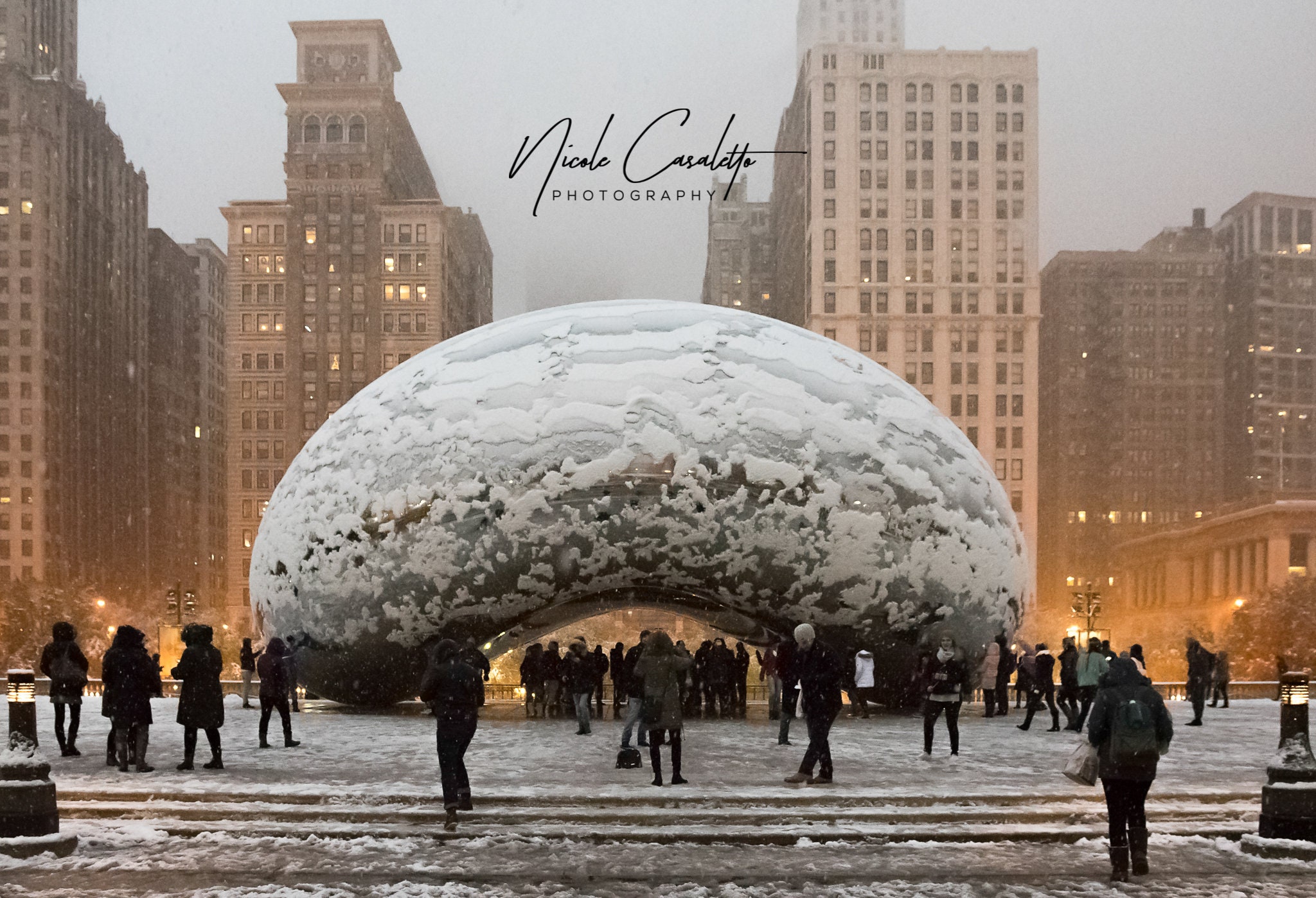 Snowy Bean 2 Photograph Chicago, Chicago Picture, Chicago Art, Prints ...