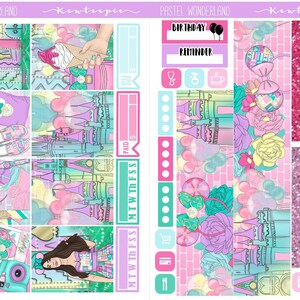 PRINTABLE Planner Sticker Kit | Pastel Wonderland Printable Planner ...