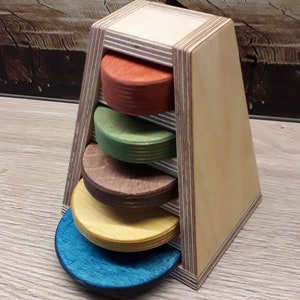 Size Sorting Puzzle Tower Montessori Toys - Etsy