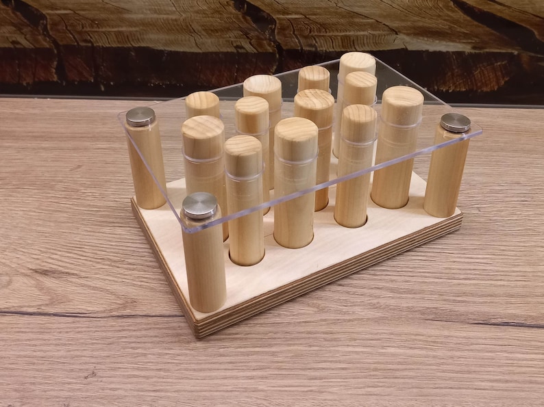 Depth Perception Pegboard Set, Fine Motor Skills Toy - Etsy
