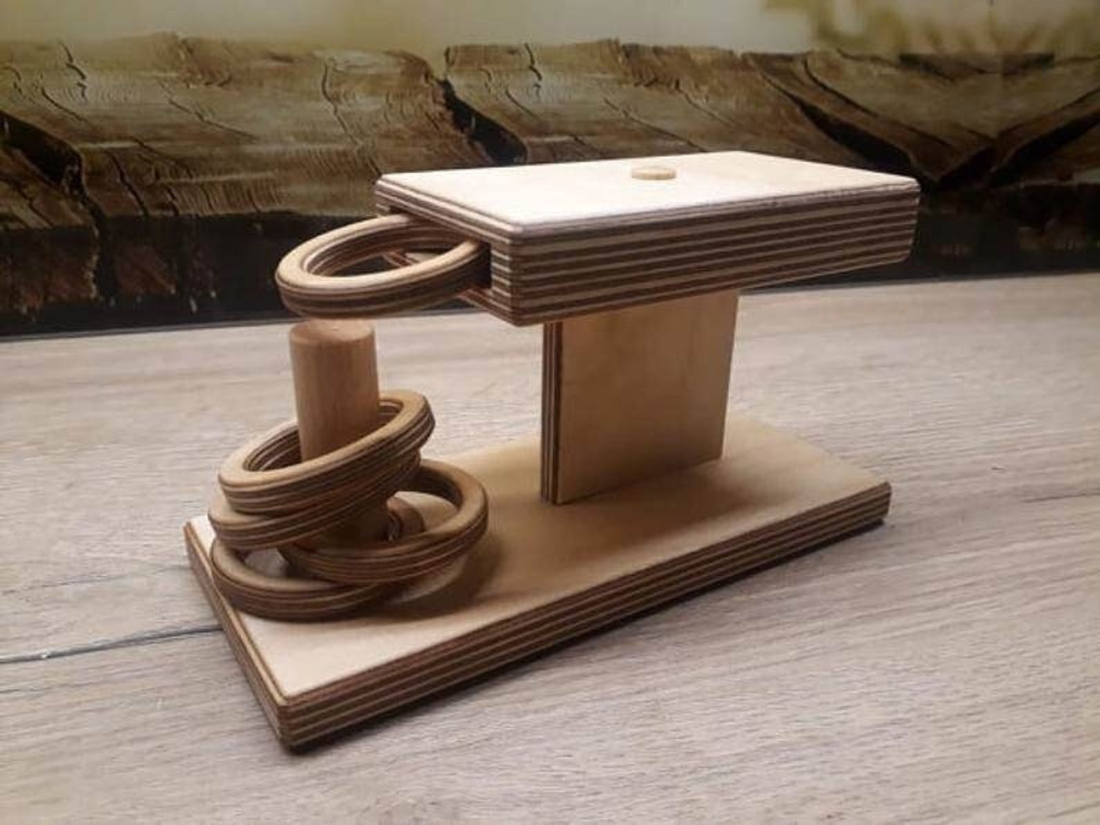 Montessori Toddler Box With Sliding Discsmontessori Material - Etsy