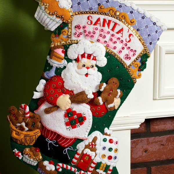 Felt Stocking Pattern - Etsy