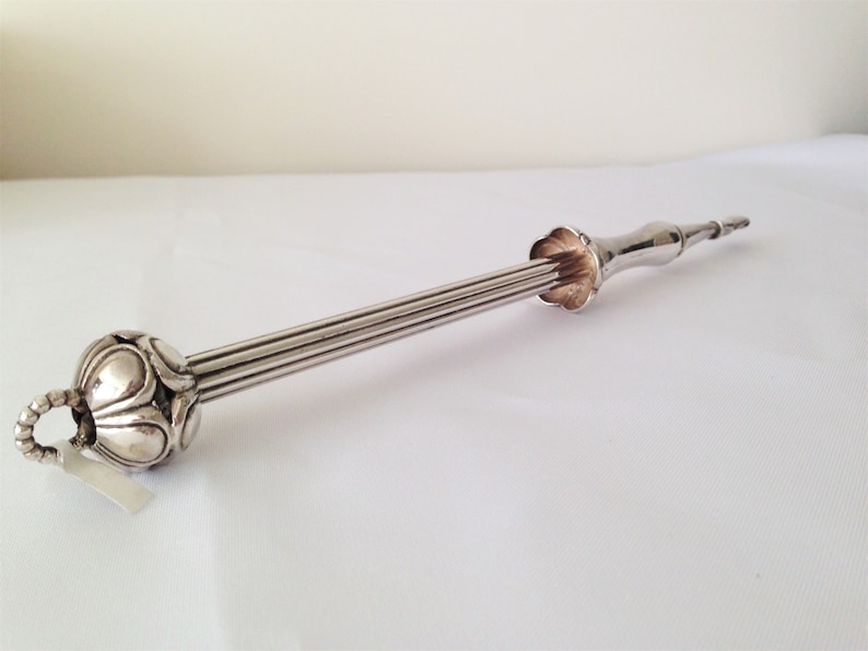 Vintage Sterling Silver Yad Torah Pointer Collectible Judaica Israel ...