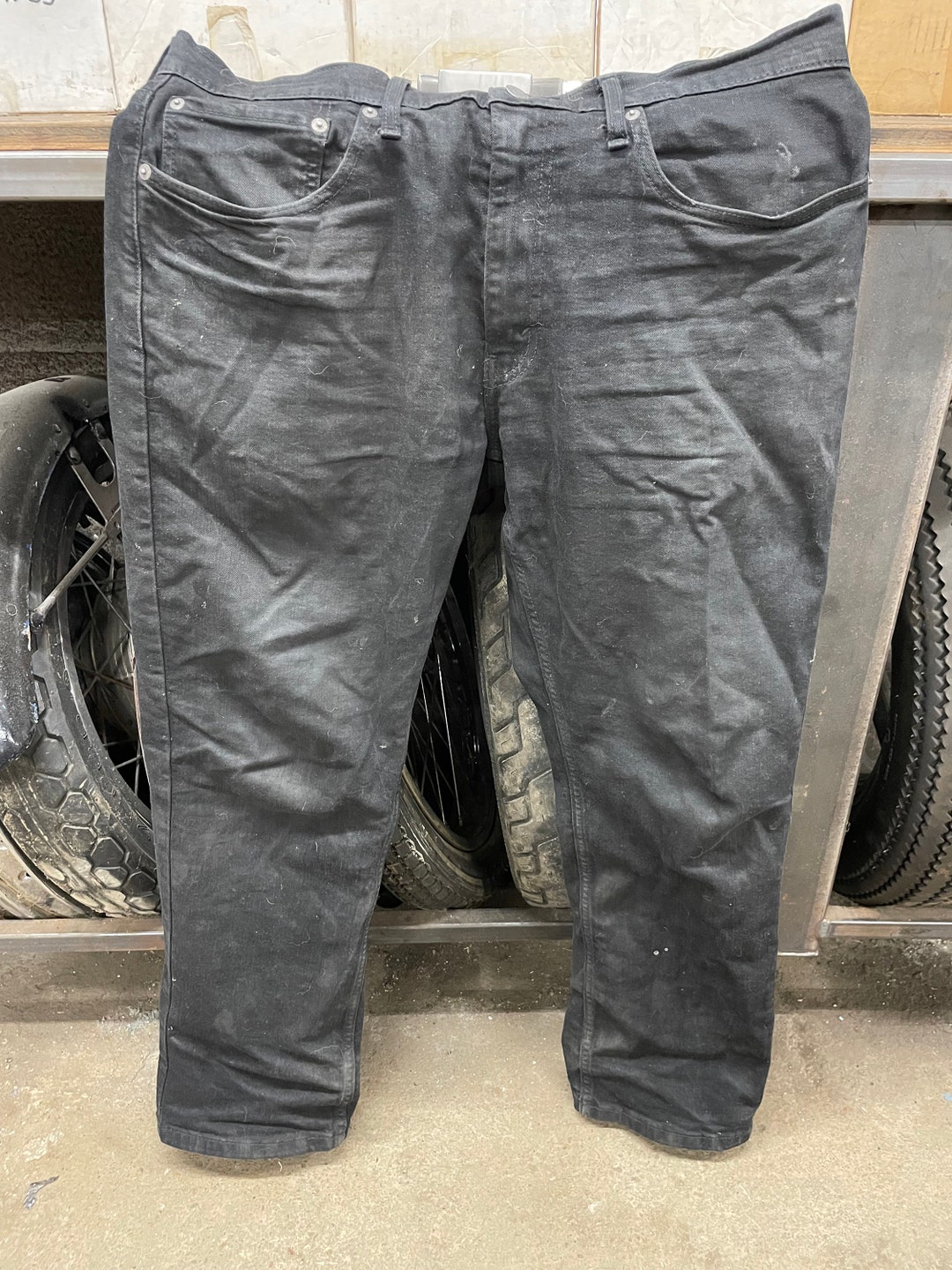 Levi’s 559 - Size 36 X 30 - Men’s Black Dirty Work Jeans - Etsy