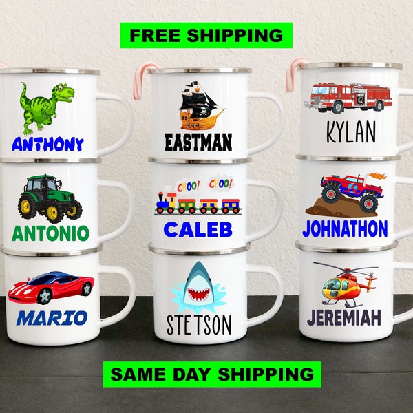 Cartoon Coffee Mug - Etsy