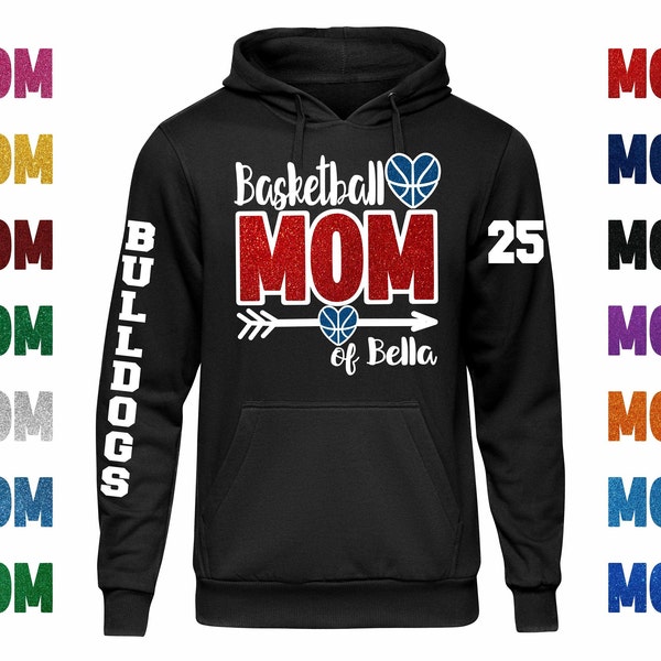 Basketball Spirit Wear Mom - Etsy