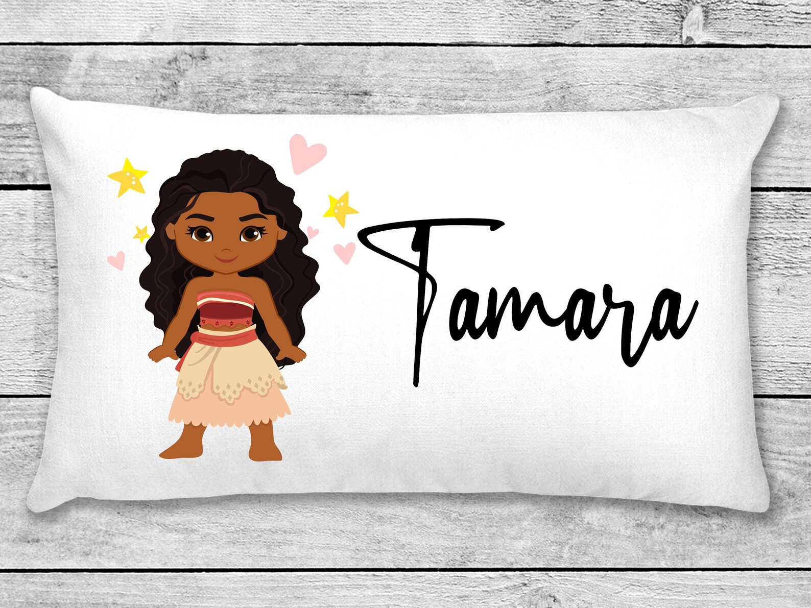 Personalized Kids Princess Pillowcase Custom Name and Custom Princess ...