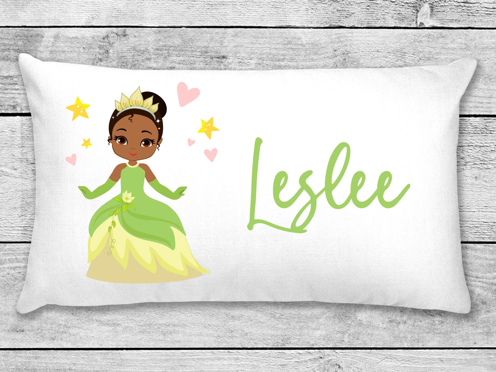 Personalized Kids Princess Pillowcase Custom Name and Custom Princess ...