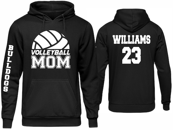 Volleyball Mom Hoodie Volleyball Mom Volleyball Tshirts - Etsy