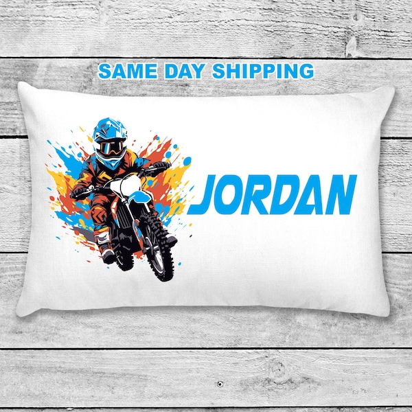 Motorcycle Pillow - Etsy