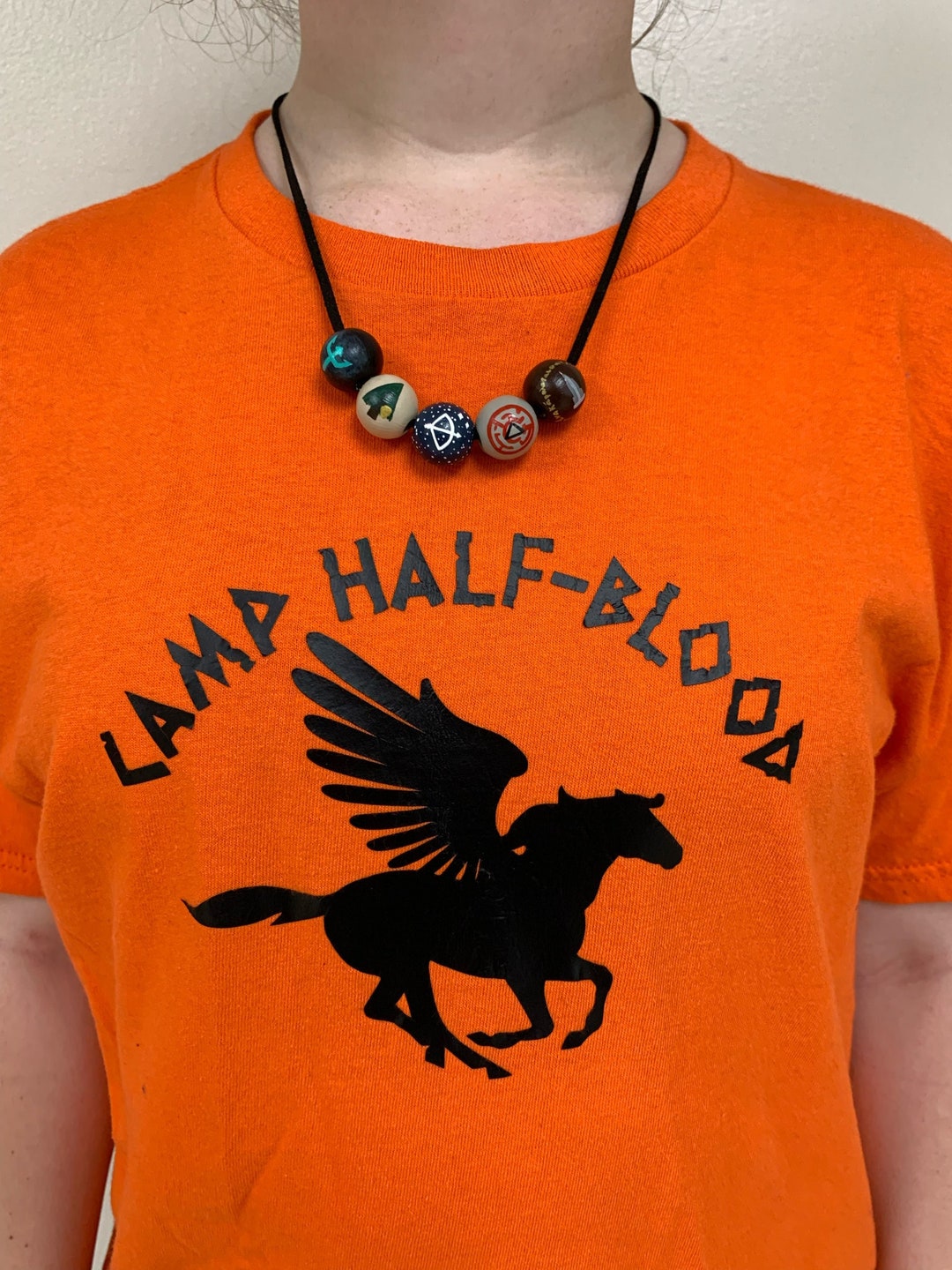 Camp Half-blood Necklace—percy Jackson Bead Necklace (CUSTOM OPTIONS ...