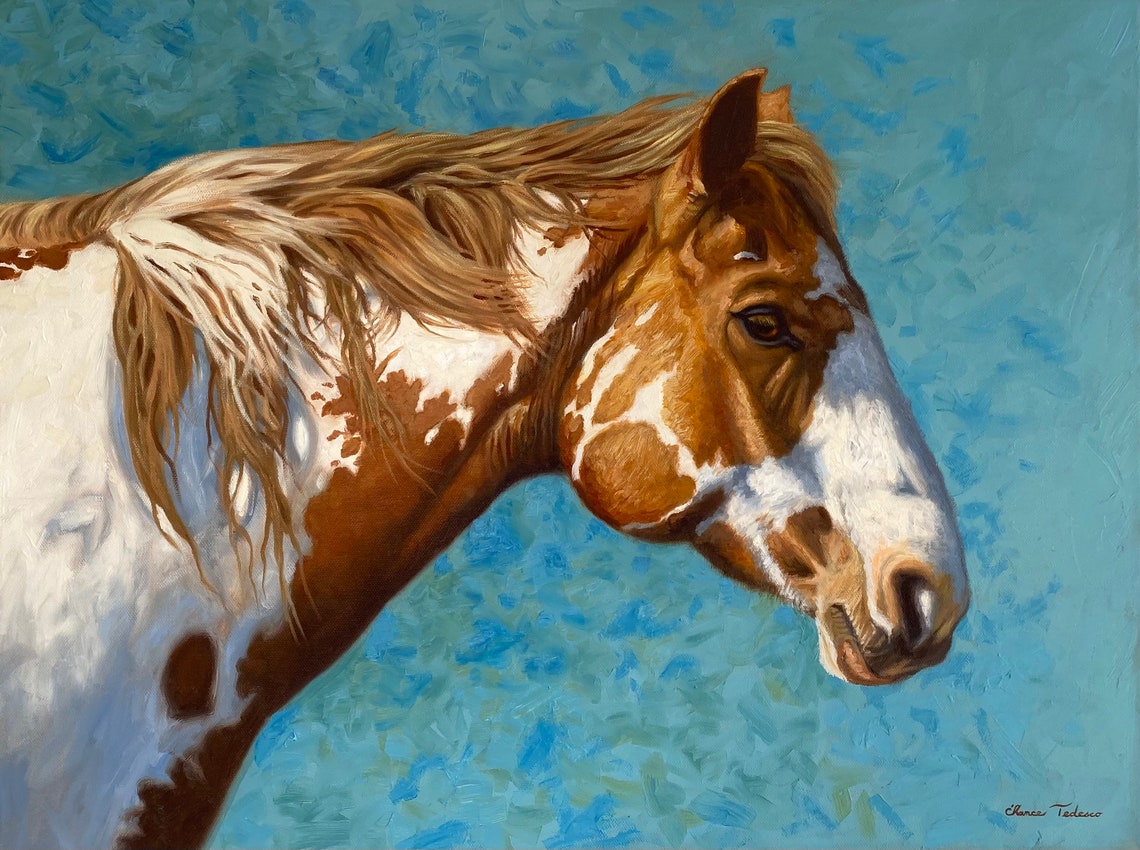Horse Art Original Limited Edition Print / Wild Stallion Horse Wall ...