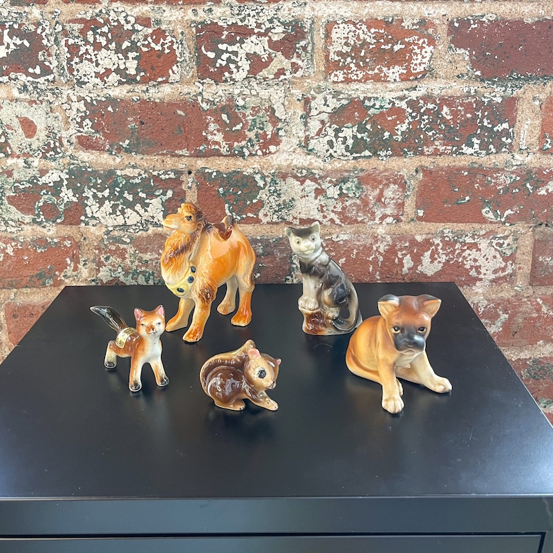Animal Figurines - Etsy