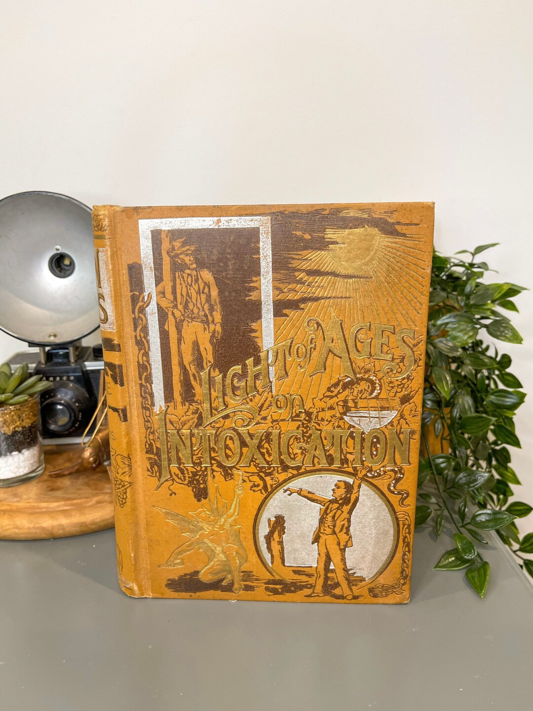 Antique 1888 Illustrated Hardcover Book, Broken Fetters, the Story of ...