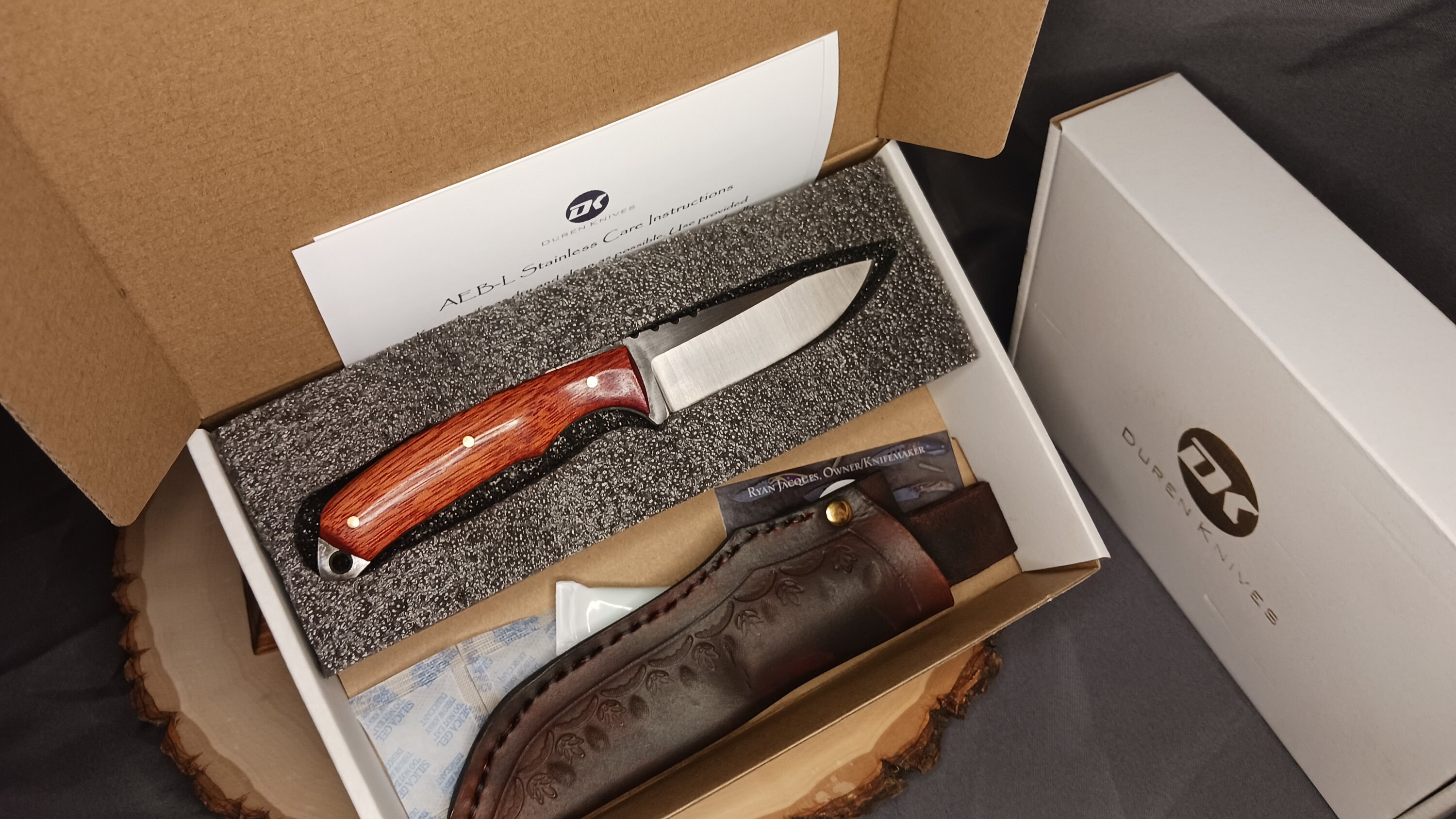 DK Handmade Fixed Blade Custom Knife, Made in USA - Etsy