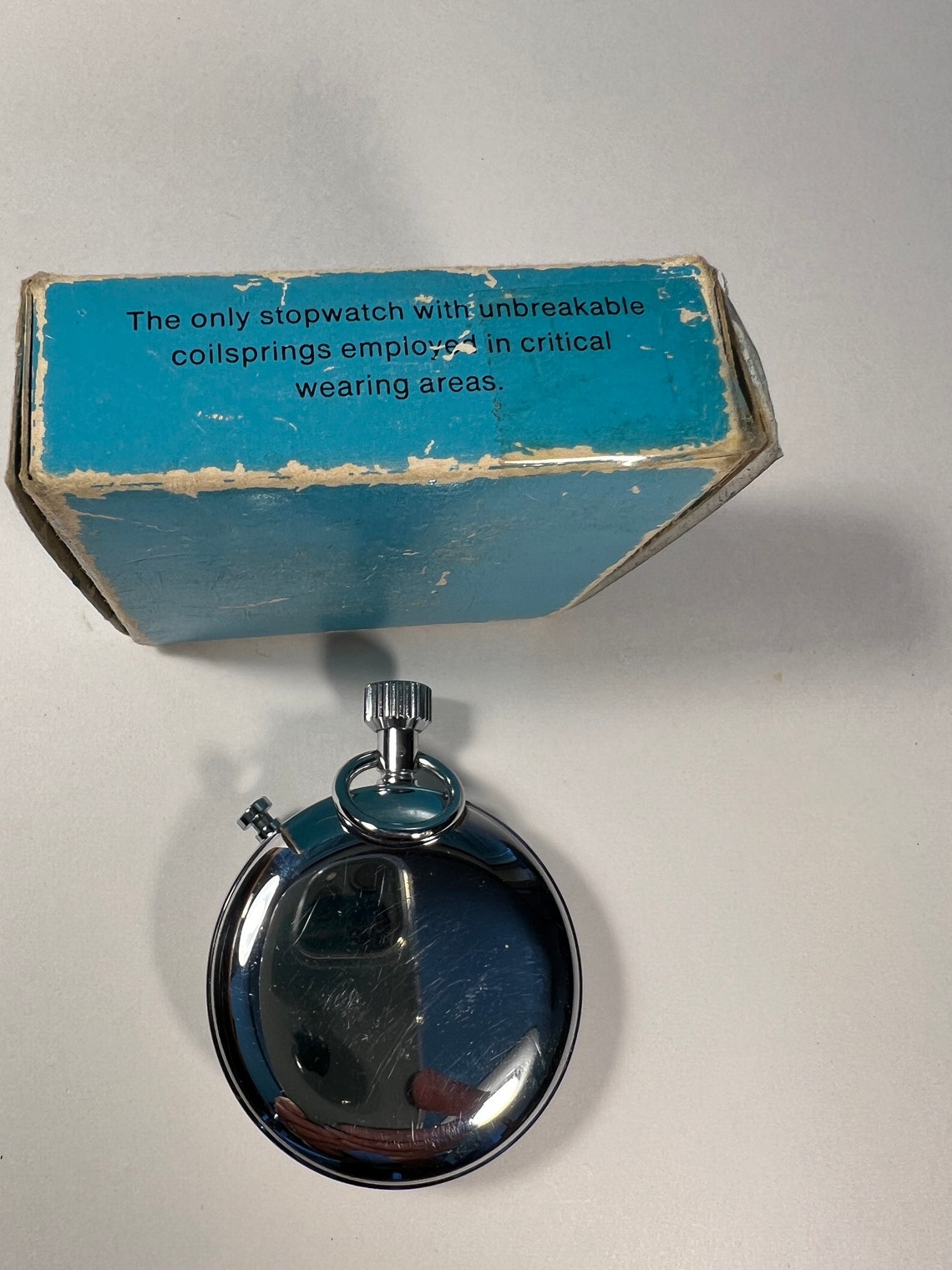 Minerva Stopwatch in Box, Vintage, Made in Switzerland, Numbered 106F ...