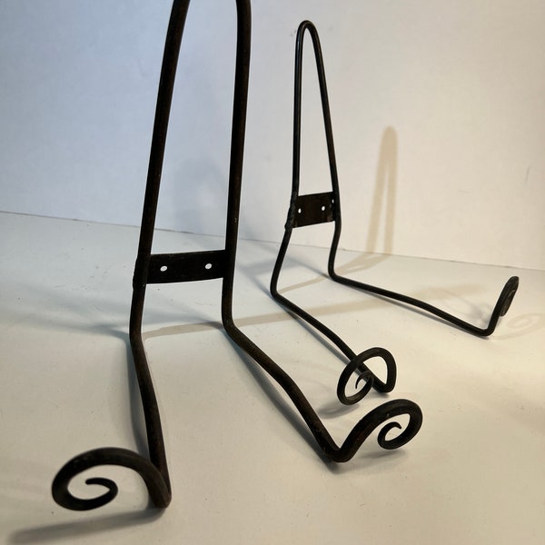 Wrought Iron Plate Stand - Etsy