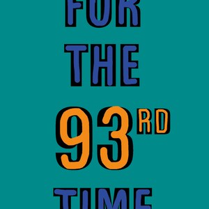 Happy 93rd Birthday - Funny 93rd Birthday Card - 93 Years Old - a Witty ...