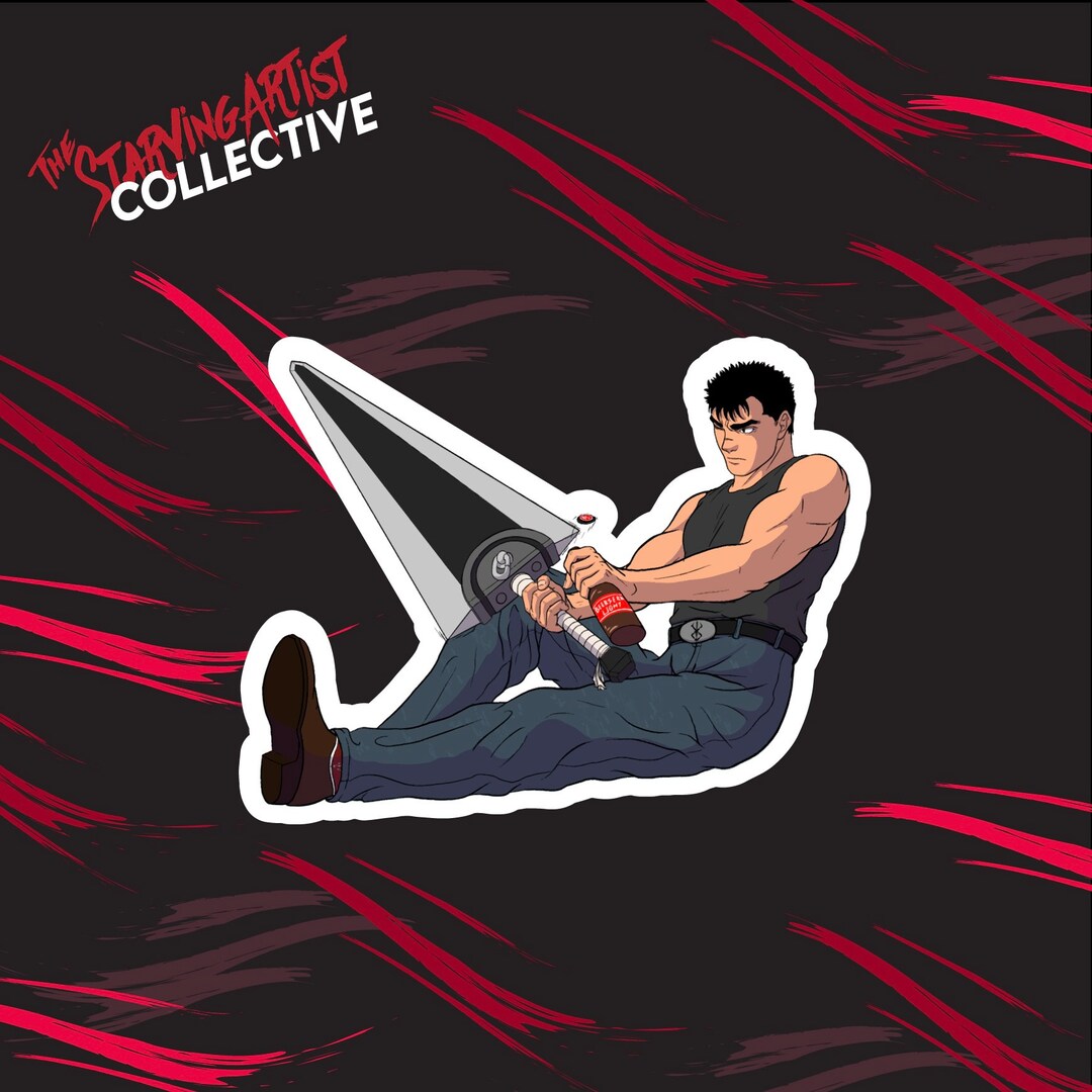 Guts Die Cut Vinyl Sticker - Etsy