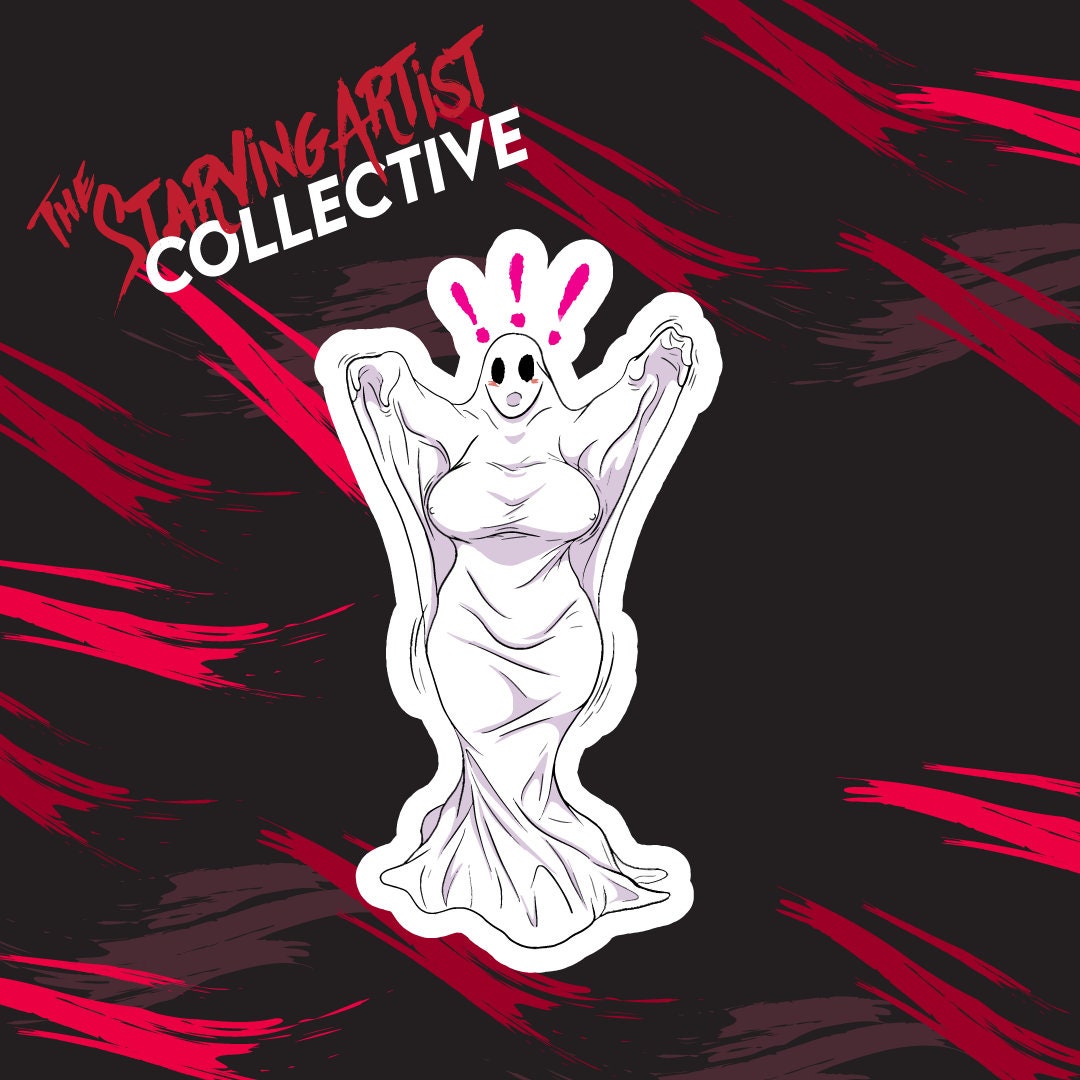 Ghost Mommy Die Cut Vinyl Sticker - Etsy