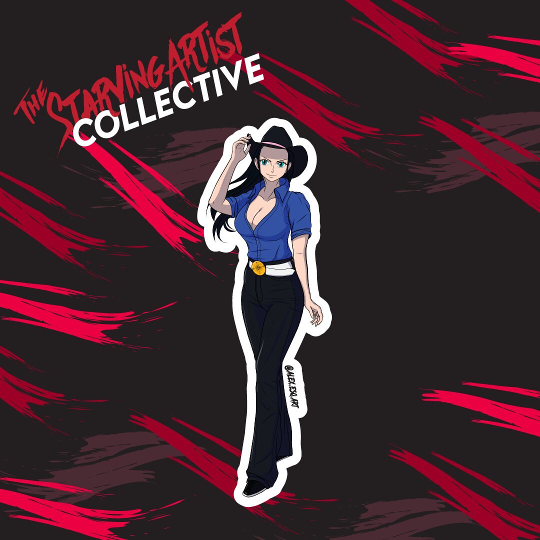 Cumbia Robin | Die Cut Anime Vinyl Sticker - Etsy