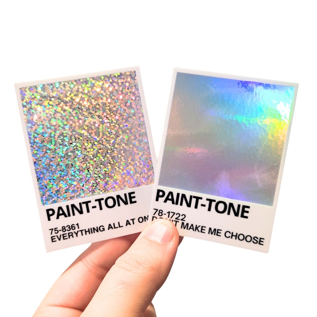 Paint- Tone Sticker Packs (2) Sticker for Designer, Paint Chip, Artist ...